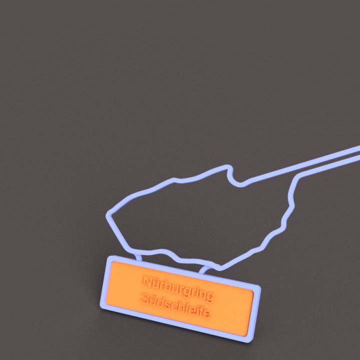 3D Printable 25 Race Track Displays by Dsk