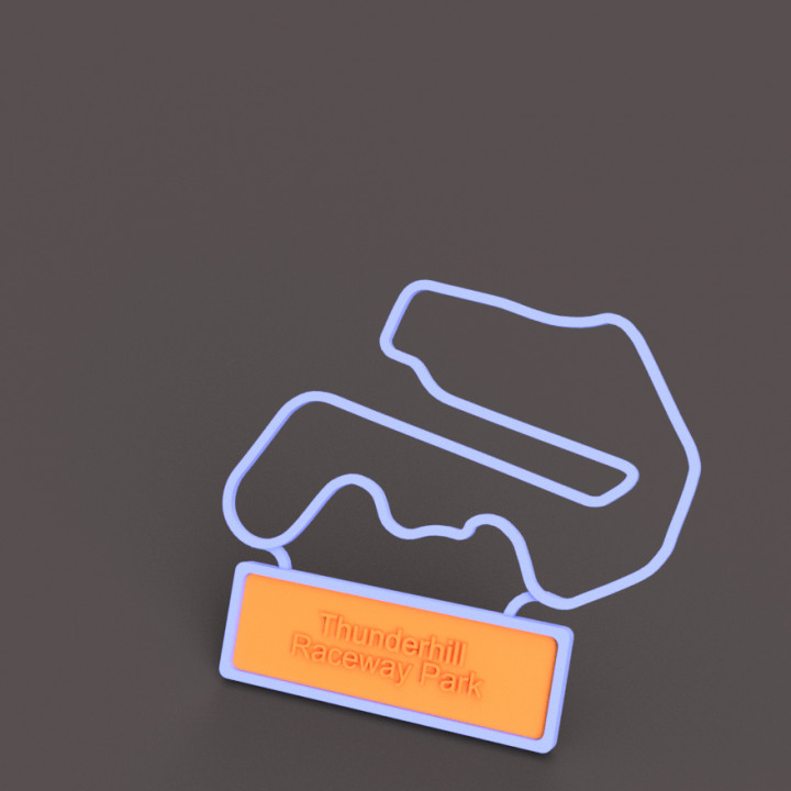 3D Printable 25 Race Track Displays by Dsk