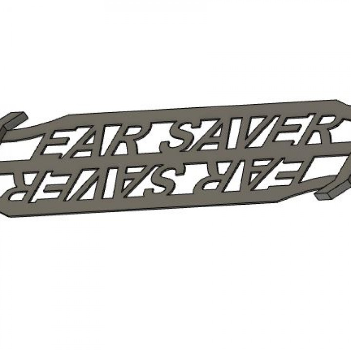 3D Printable Ear Saver by Robert