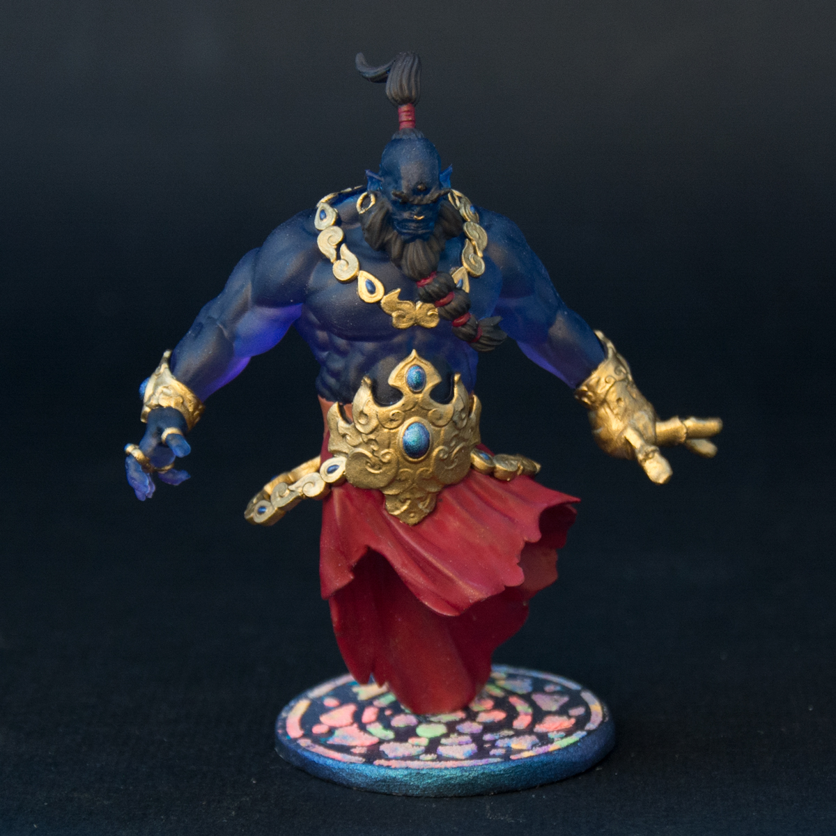 3D Printable Djinn - Battlemages & Spellblades - Titan Forge Miniatures ...