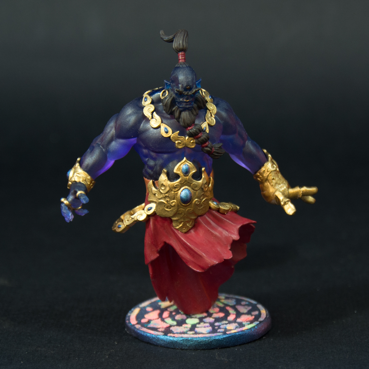 3D Printable Djinn - Battlemages & Spellblades - Titan Forge Miniatures ...