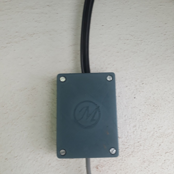 3D Printable CCTV connection box by Marius