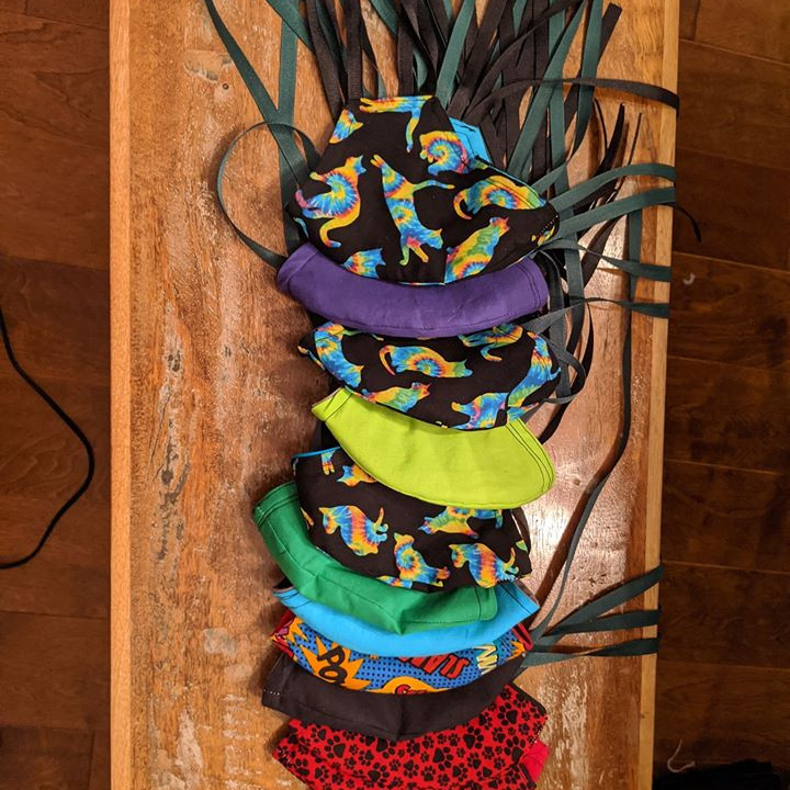 3D Printable BaLa N95 Cover - Sewing Template by Donald Sayers