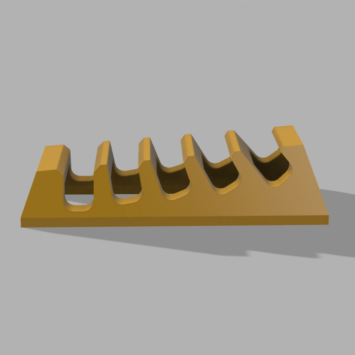 3D Printable Multi-angle phone stand by Miquel Martin