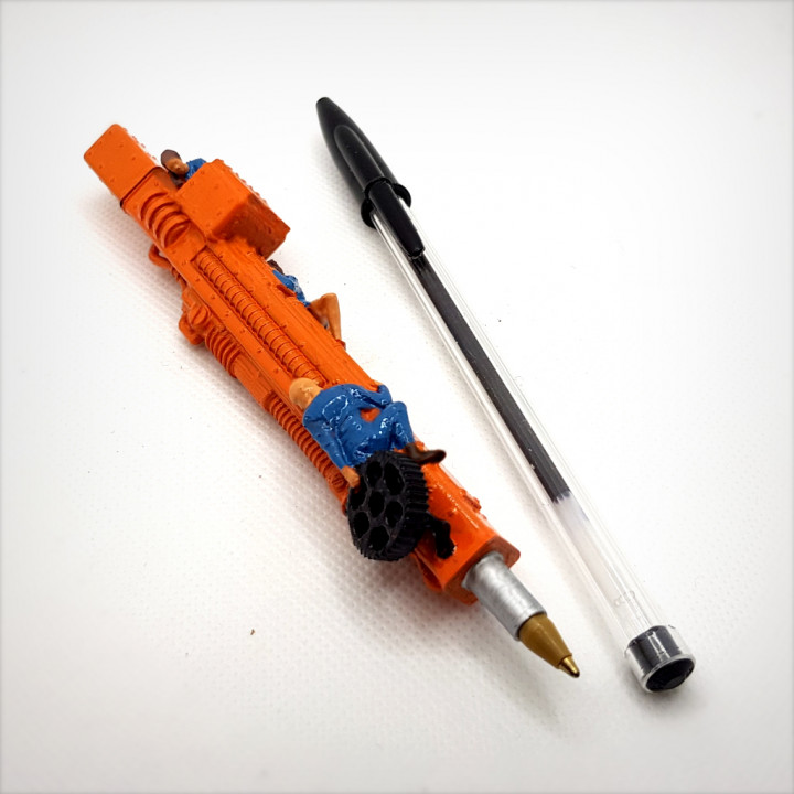 3D Printable Robot pen. by Alphonse Marcel