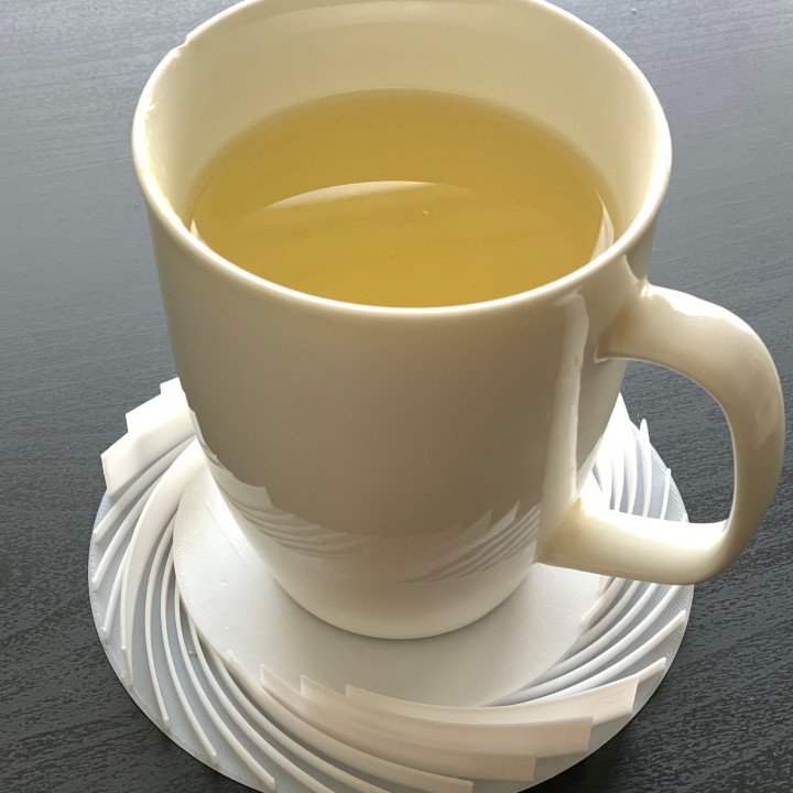 3D Printable Coaster by haecceity_studio