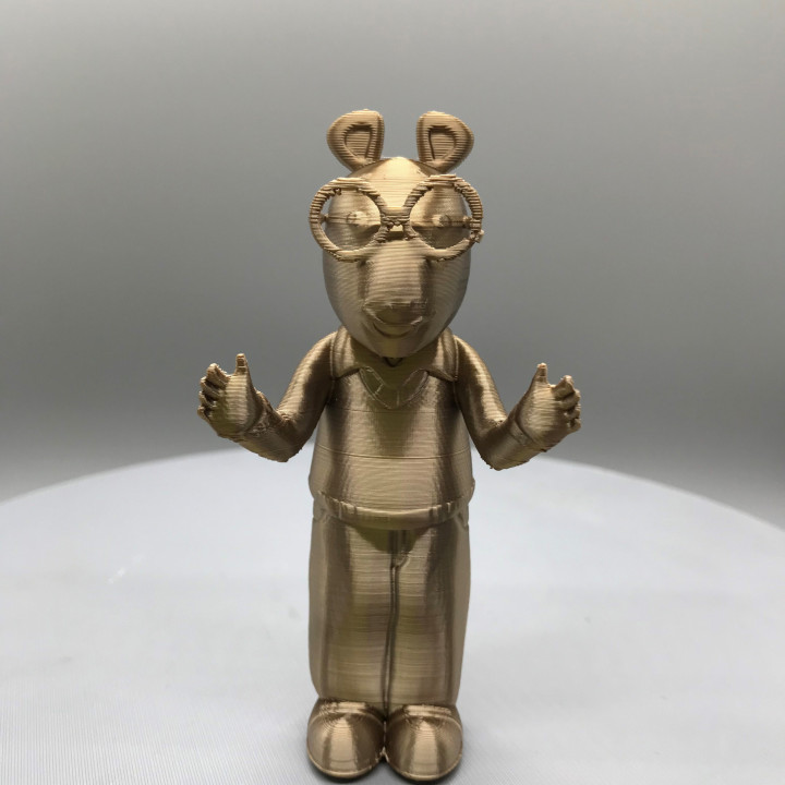 3D Printable Arthur by Troy Slatton