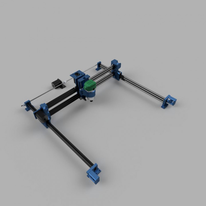 3D Printable Blue CNC by Adrian