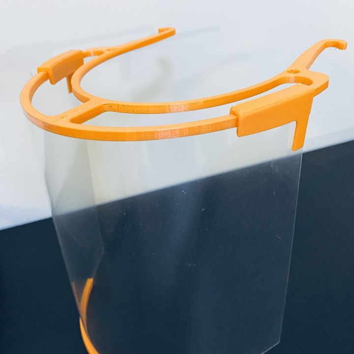 3D Printable Face Shield by Almas Robotics