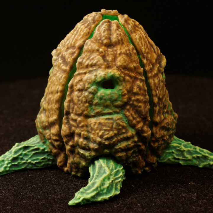 3D Printable Tabletop plant: "Easter Egg Plant" (Alien Vegetation 21 ...