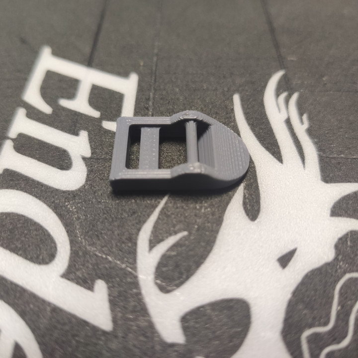 3D Printable Surgical Mask Strap Lock by Franco