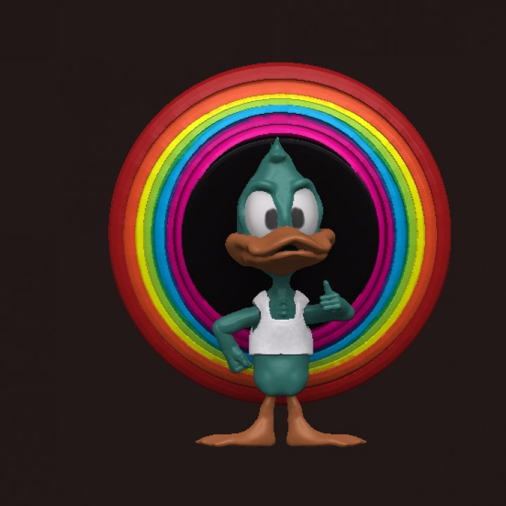 3D Printable Plucky Duck by Gil André