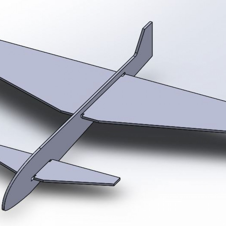 3D Printable Mini plane 1 - Kit DIY by Cyril S