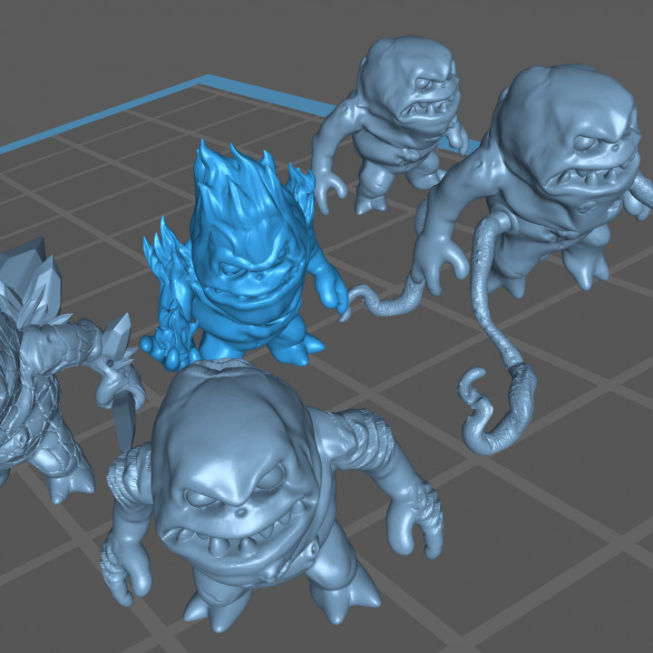 3D Printable Nurgle Minion by Mike Martinez