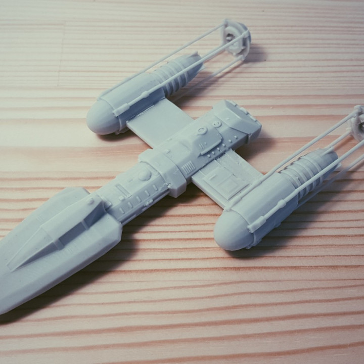 3D Printable Y-WING StarFighter by 黃品睿