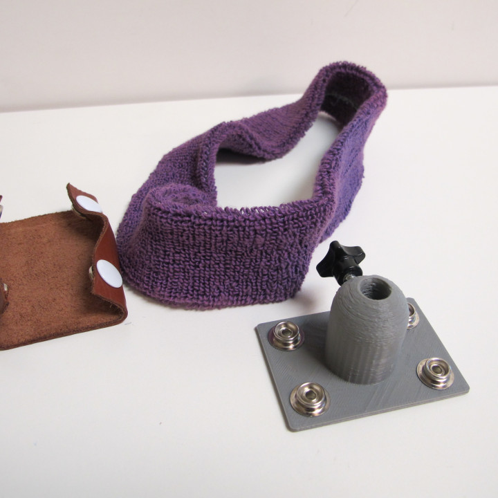 3D Printable Head pointer/Licornio by Ceapat - Imserso