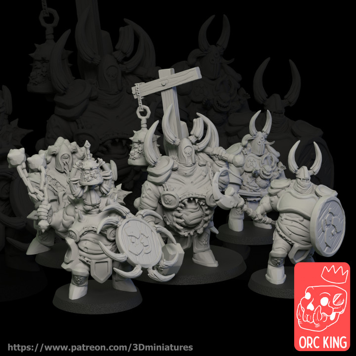 3D Printable Rotten Soldiers by Orc King Studio