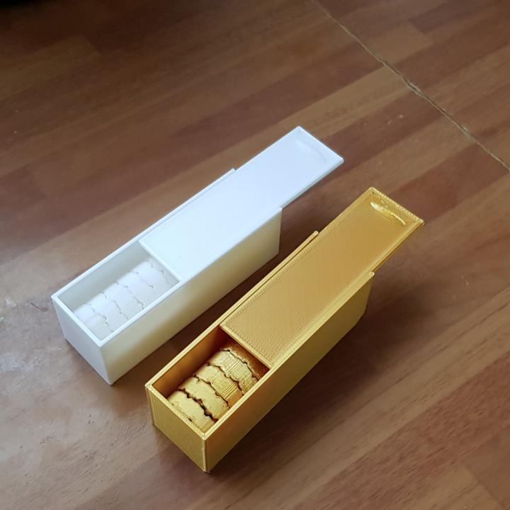 3D Printable stackable double sided counter by gavin herbert