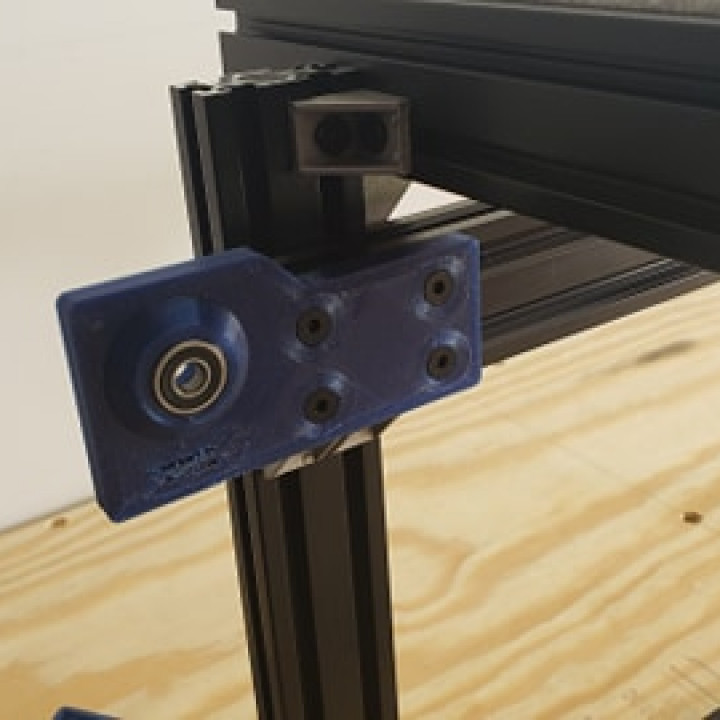 3D Printable Further Fabrication Y axis bracket by Caleb Drake