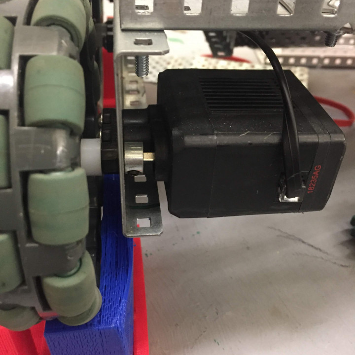 3D Printable VEX Robotic Jack Stand by Rahul Gupta