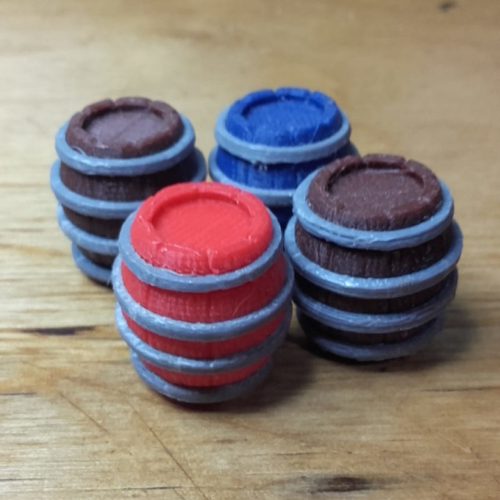3D Printable Barrels by TheGoodBrick