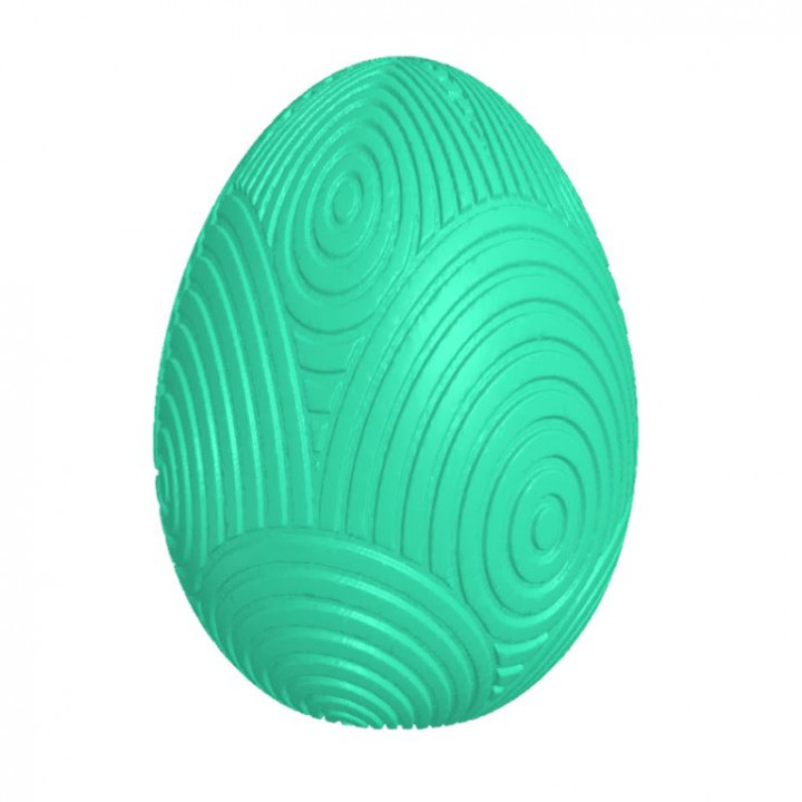 3D Printable Retro Chainmail Easter Egg Lamp by Andrew Reynolds