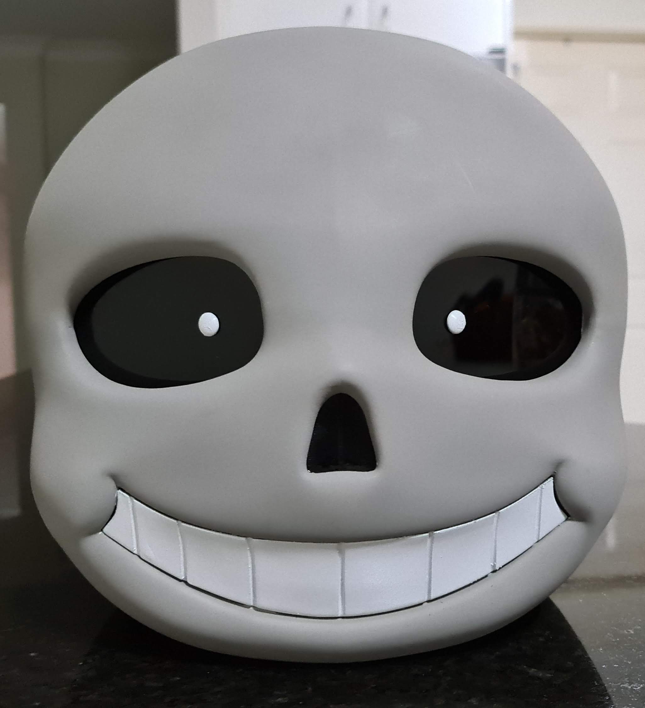 3D Printable Sans Mask from Undertale by Arden Markin