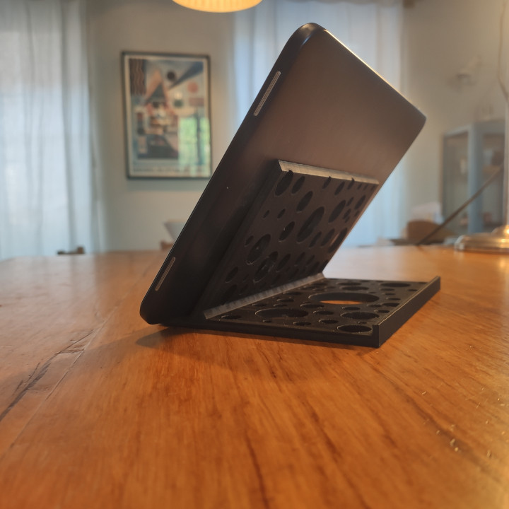 3D Printable Tablet stand by jimflc