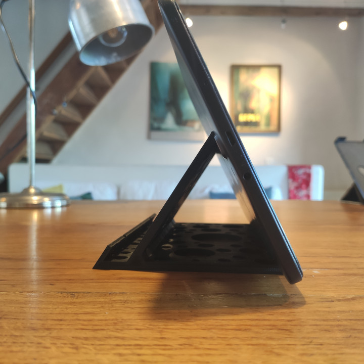 3D Printable Tablet stand by jimflc