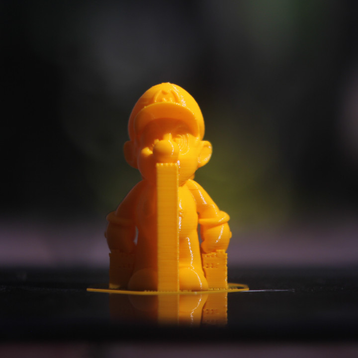 3D Printable Super Mario by Szőnyi Balázs