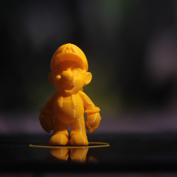 3D Printable Super Mario by Szőnyi Balázs