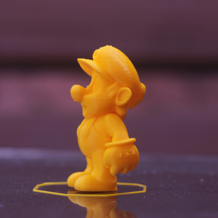 3D Printable Super Mario by Szőnyi Balázs
