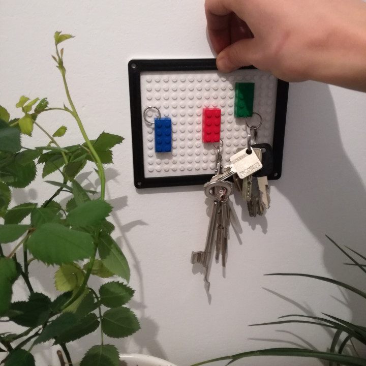 3D Printable Lego Keyboard: Brick your Keys by Benjamin Lau