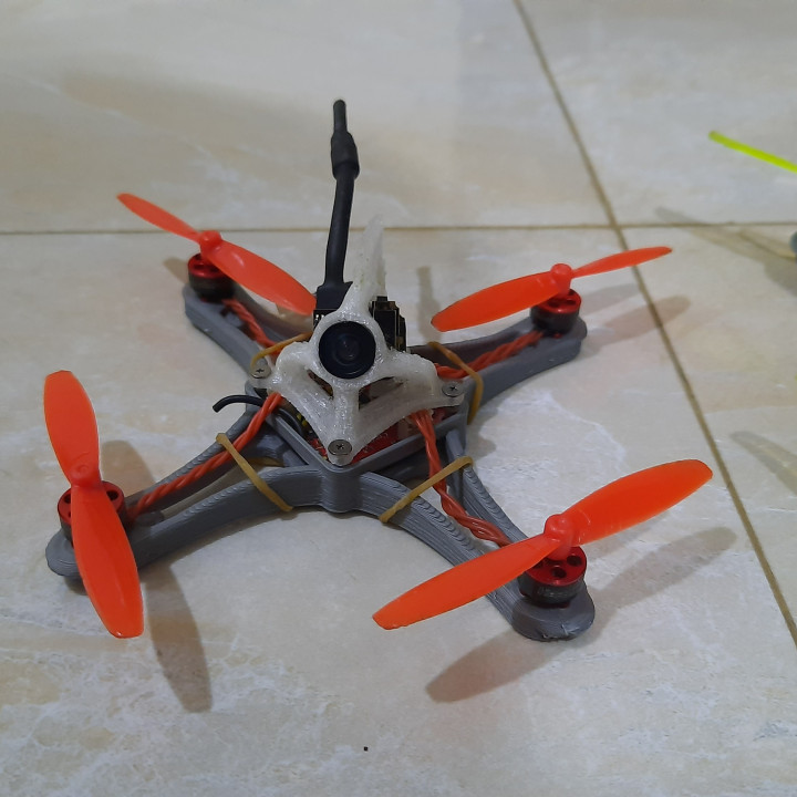 3D Printable Covid19 3DPrint Toothpick Frame by Adhya Kumara