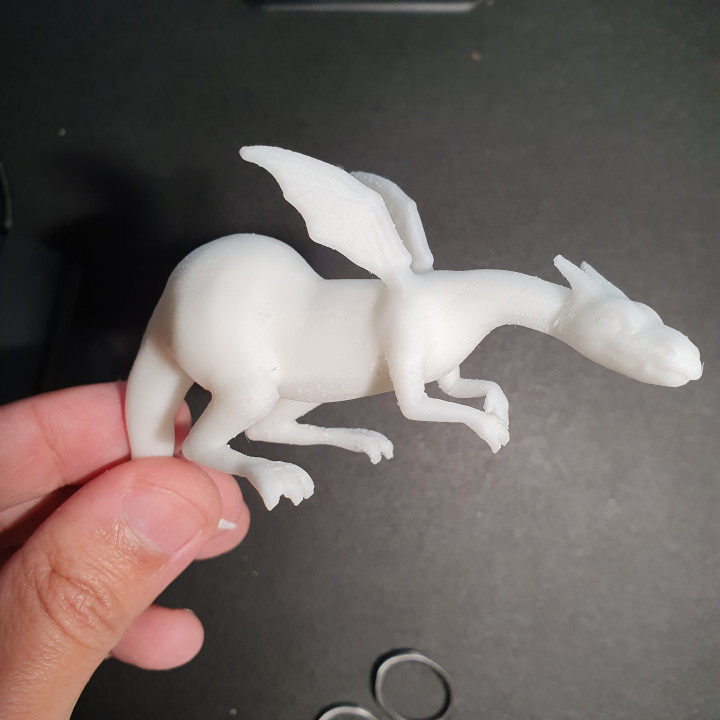 3D Printable Kitty Pryde and Lockheed (Shadowcat) - X-men by Volpy Gregor