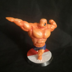 3D Printable Ultra swole Charmander by Chan Yen Yee