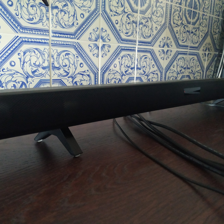 3D Printable Sound Bar (LG) Foot Support by Luis Pinto