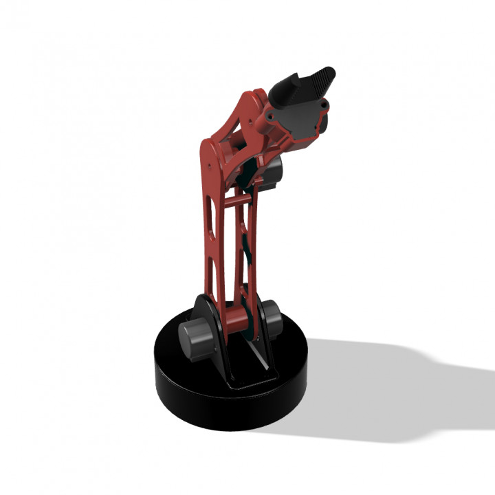 3D Printable Arduino Robotic Arm by IDeMa 3D