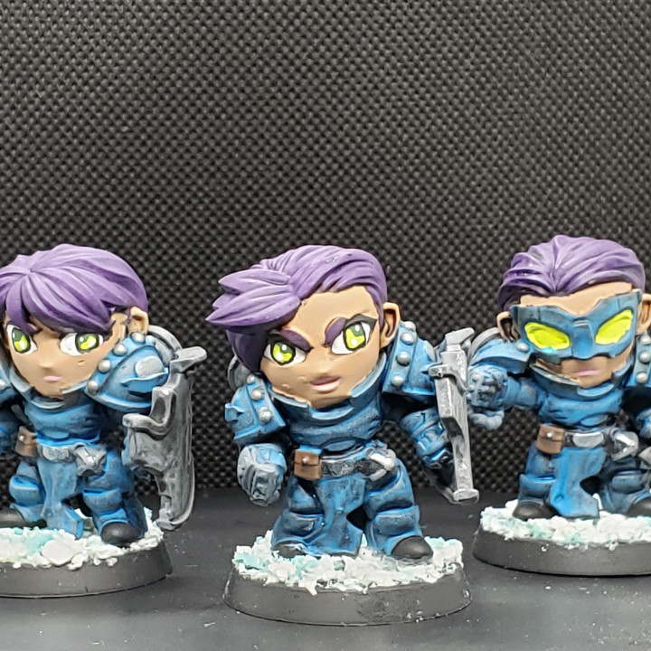 3D Print of Shield Bearers by joshuaates