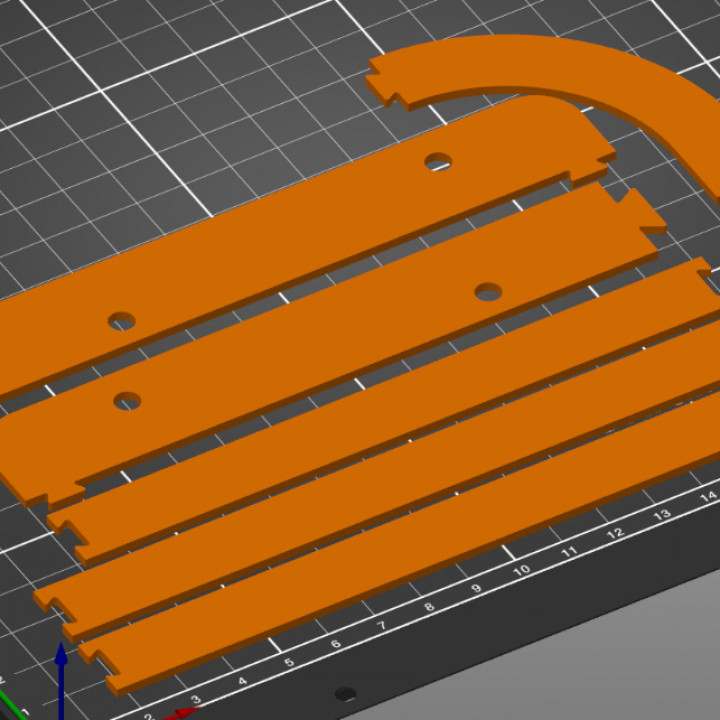 3D Printable Shield GB Model D (stackable) by Gutenberg XS Barros