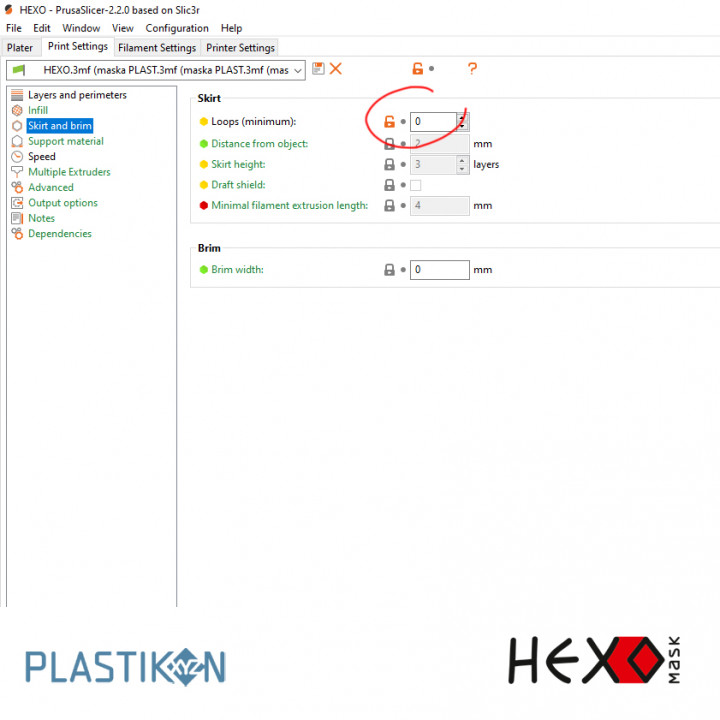 3D Printable HEXO - face mask by PLASTIKON 3D Design