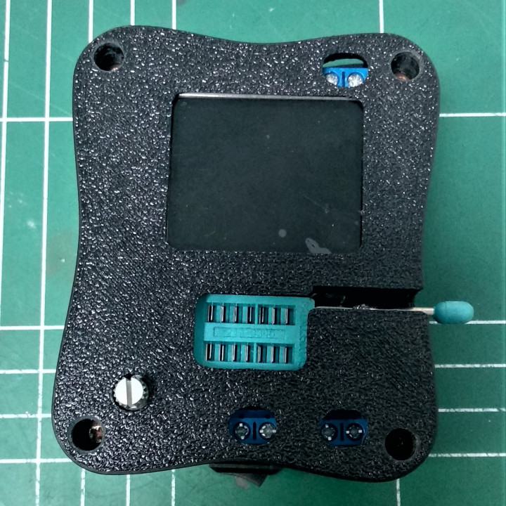 3D Printable GM328A Transistor Tester Case by Yoni Klapwald