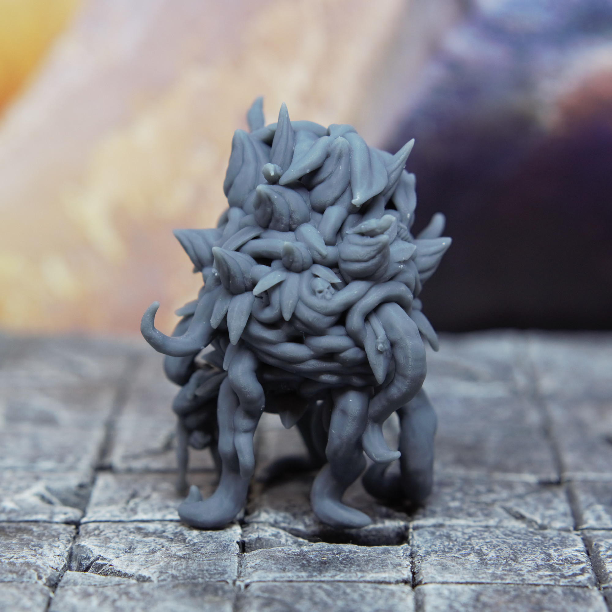 3D Printable Corpse Flower - Tabletop Miniature by YKS Miniatures