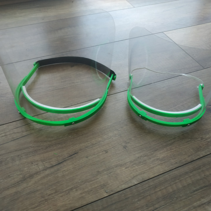 3D Printable Corona, covid_19 shield normal , children by Michal Kováč