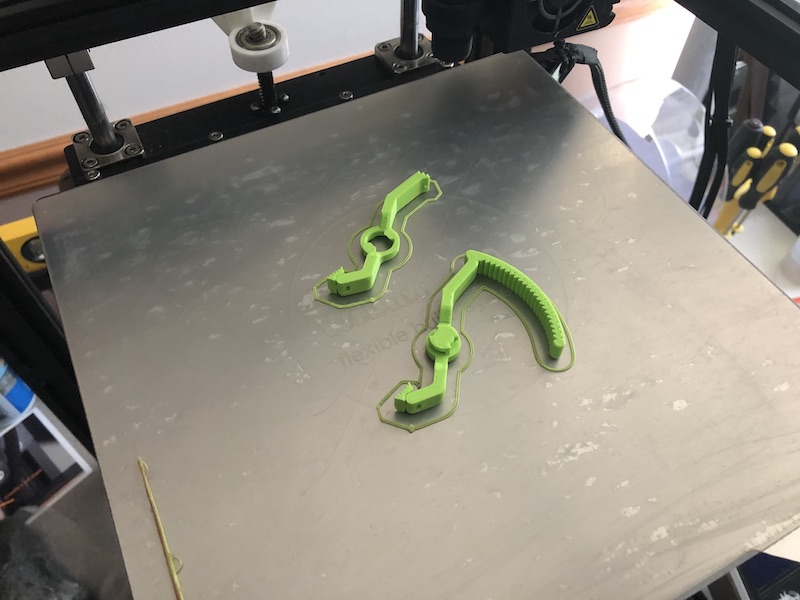 3D Printable Ratchet clamp by Luis Carreño