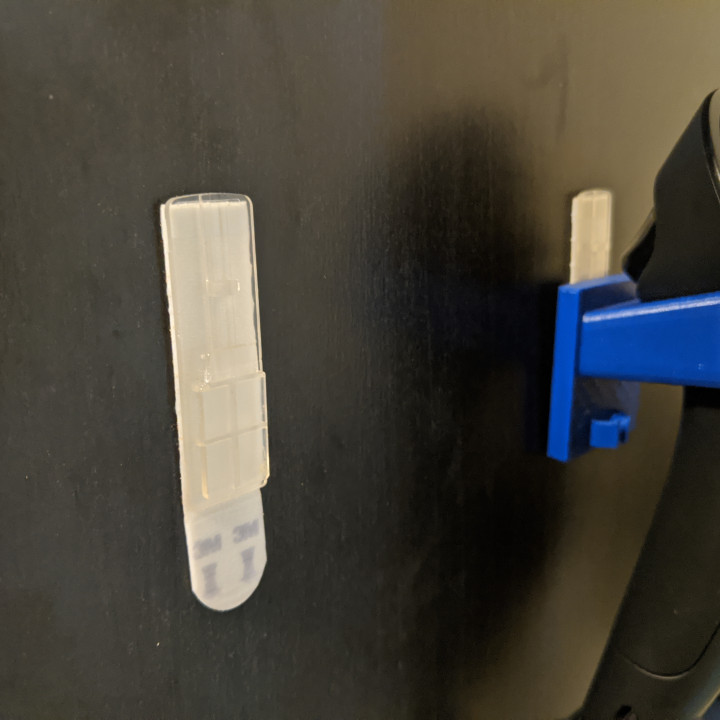 3D Printable Valve Index Controller wall mount using Command Hooks w ...