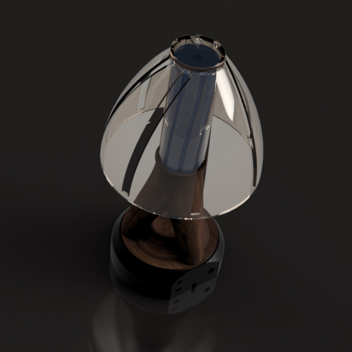 3D Printable "Willow" Theme For DIY Mood Lamp by Kris Brickman