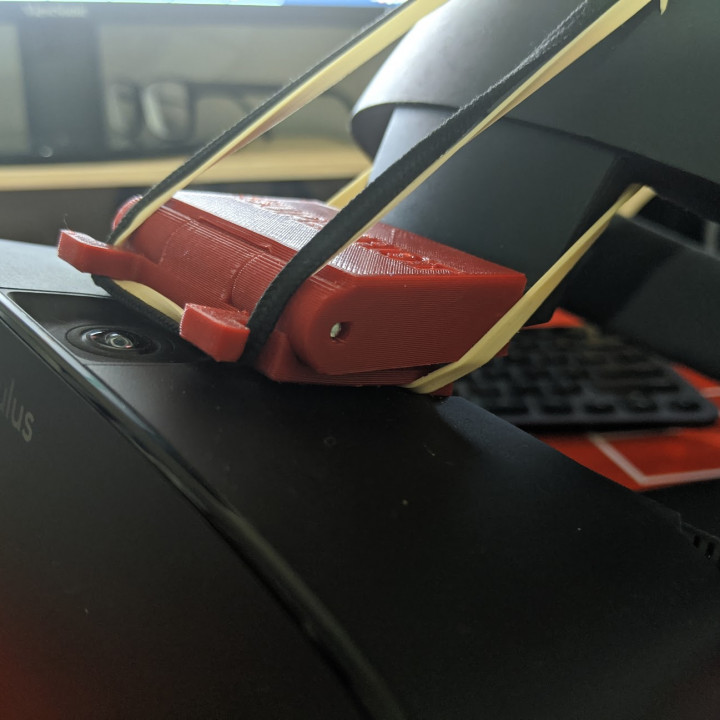 3D Printable Oculus Rift S Flip Mount Adapter by Mark Schramm
