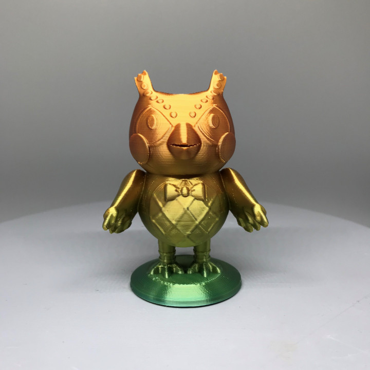 3D Printable Blathers from Animal Crossing by Troy Slatton