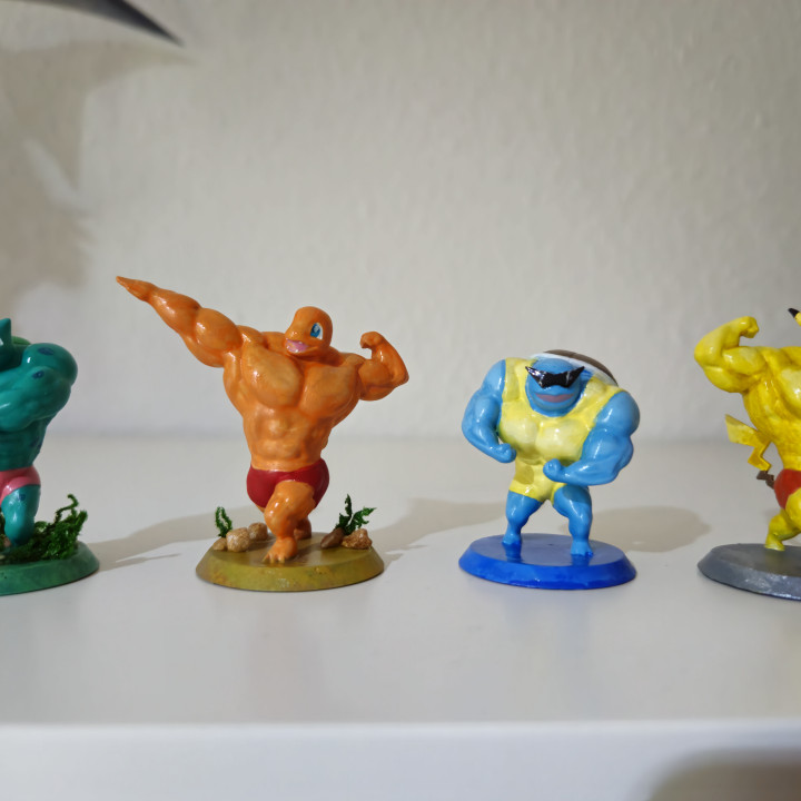 3D Print of Ultra swole Bulbasaur by cedric1